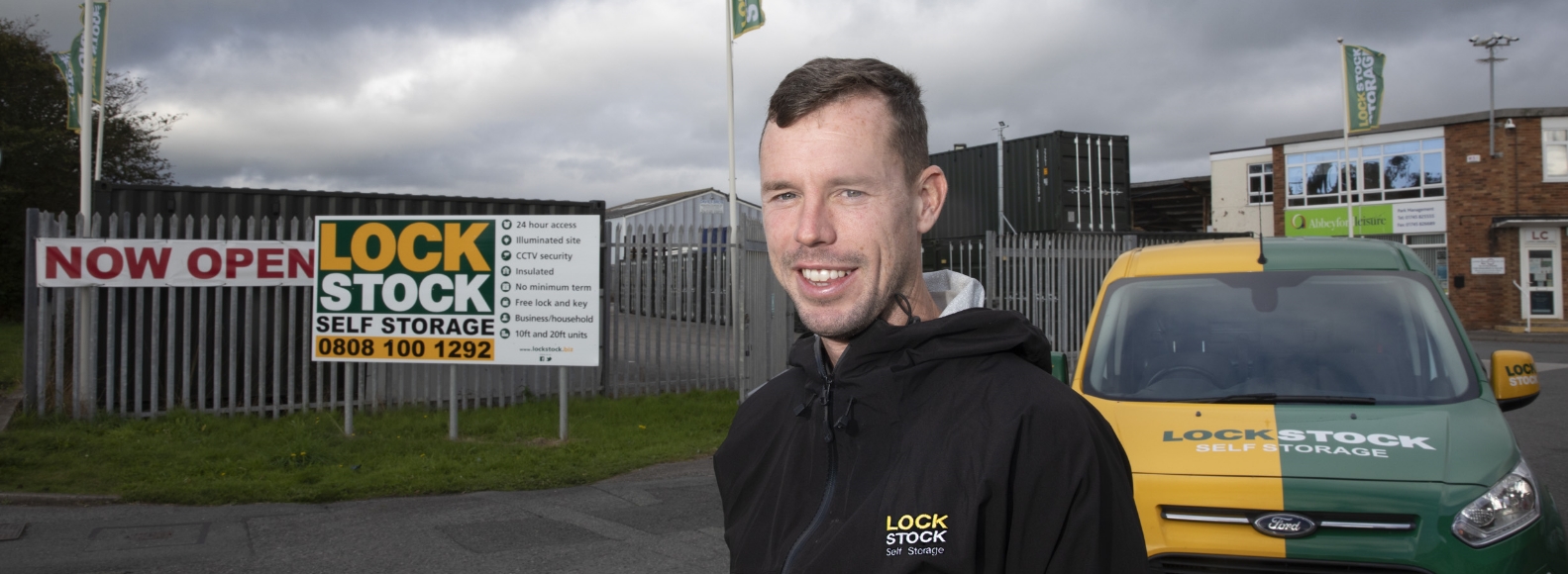 Storage giant opens new A55 Pensarn site - Lock Stock