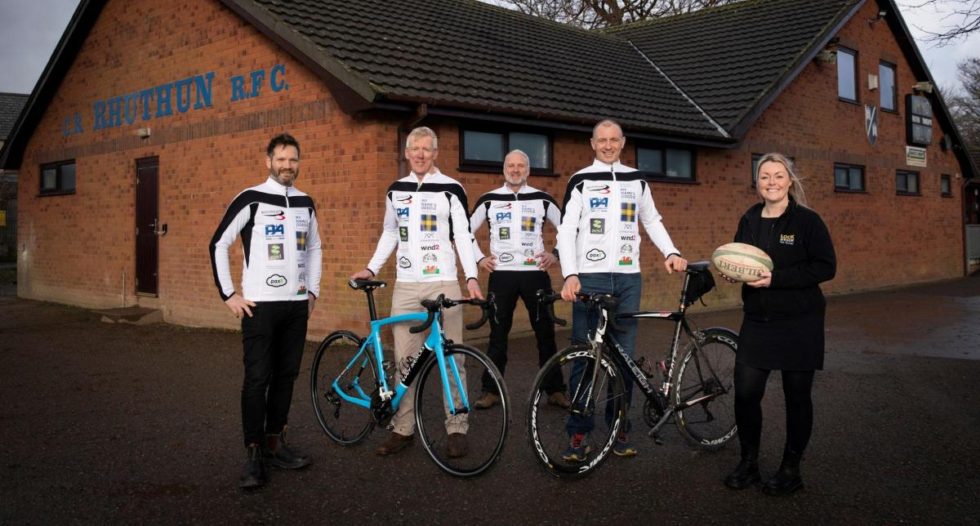 Ruthin Rugby Club members on their bikes to raise £25,000 - Lock Stock