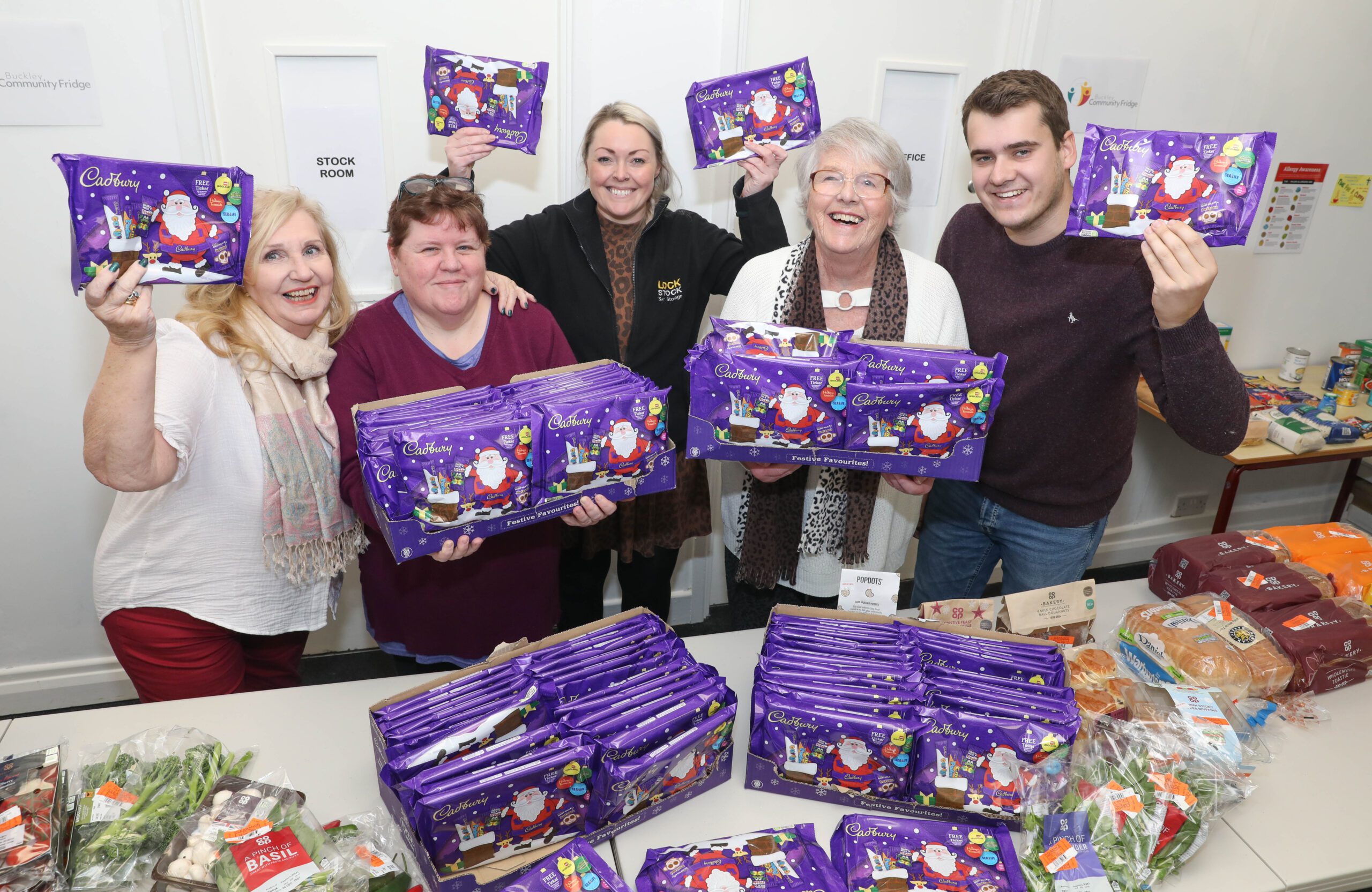 Community food group spread Christmas cheer - Lock Stock
