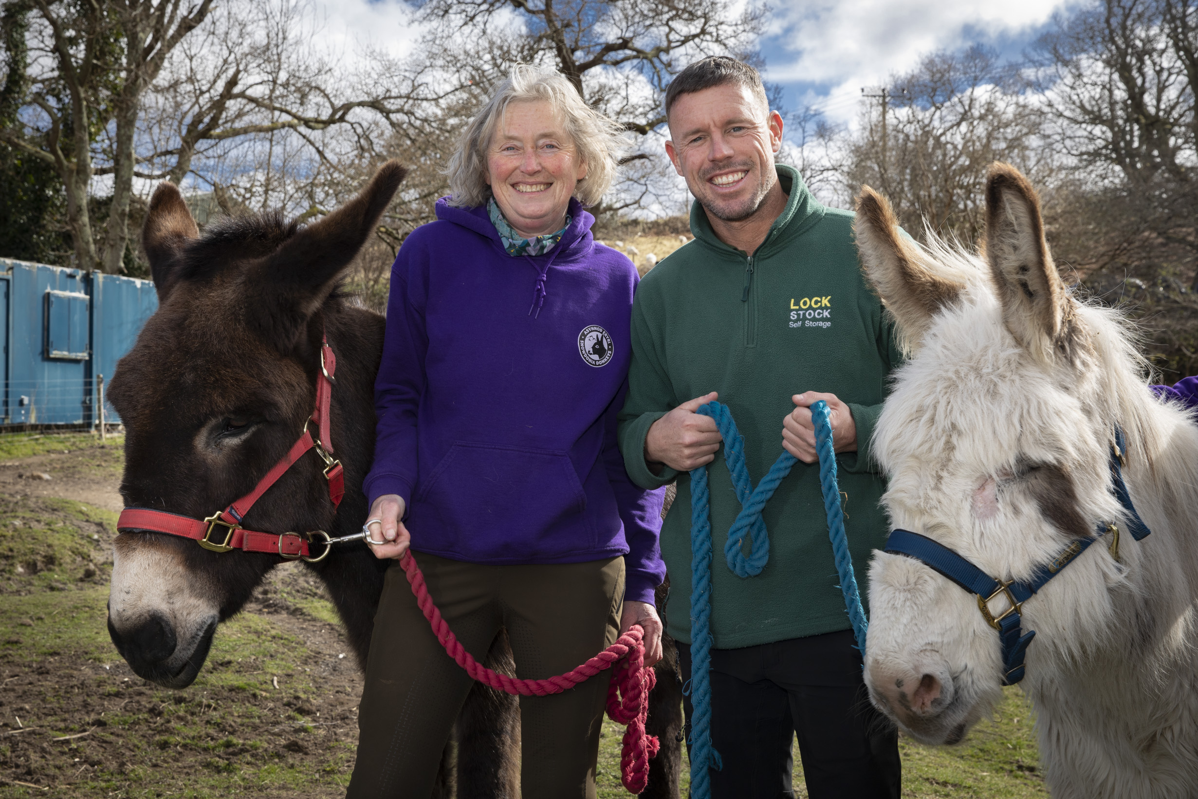 Lock Stock Support Helps Donkeys to Trust Again - Lock Stock